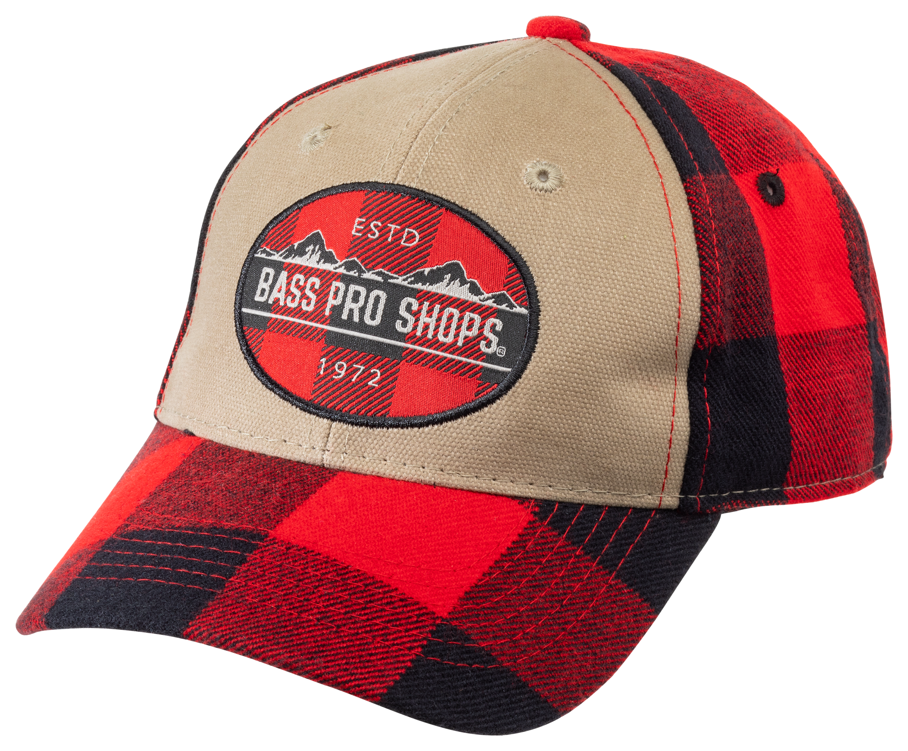 Bass Pro Shops Canvas Front Flannel Fest Cap | Bass Pro Shops